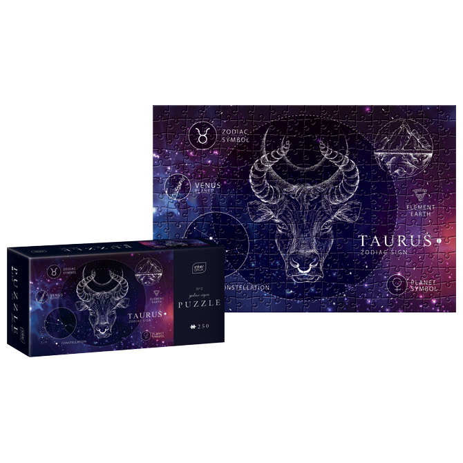 Puzzle 250 kom Zodiac 2 Taurus (Bik) Interdruk - Gaming Shop - Igre ...